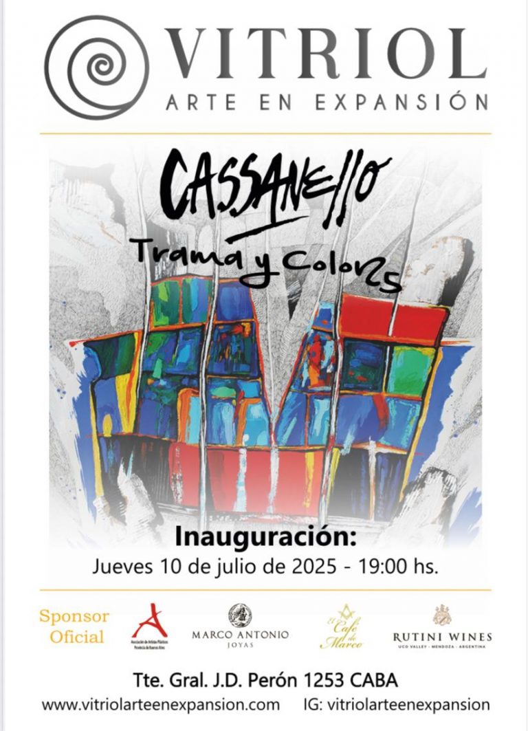 Cassanello Trama y Colors – VITRIOL arte en expansion